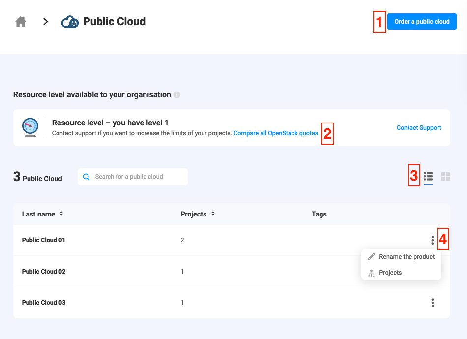 🚀 Public Cloud - Infomaniak