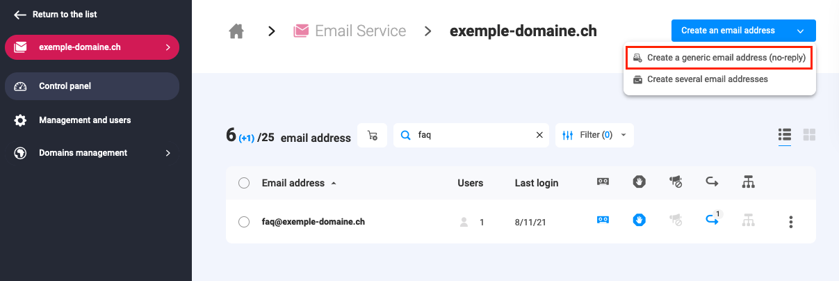 🚀 Email Service - Infomaniak