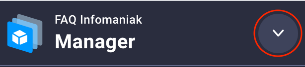 🚀 Console d'administration - Infomaniak