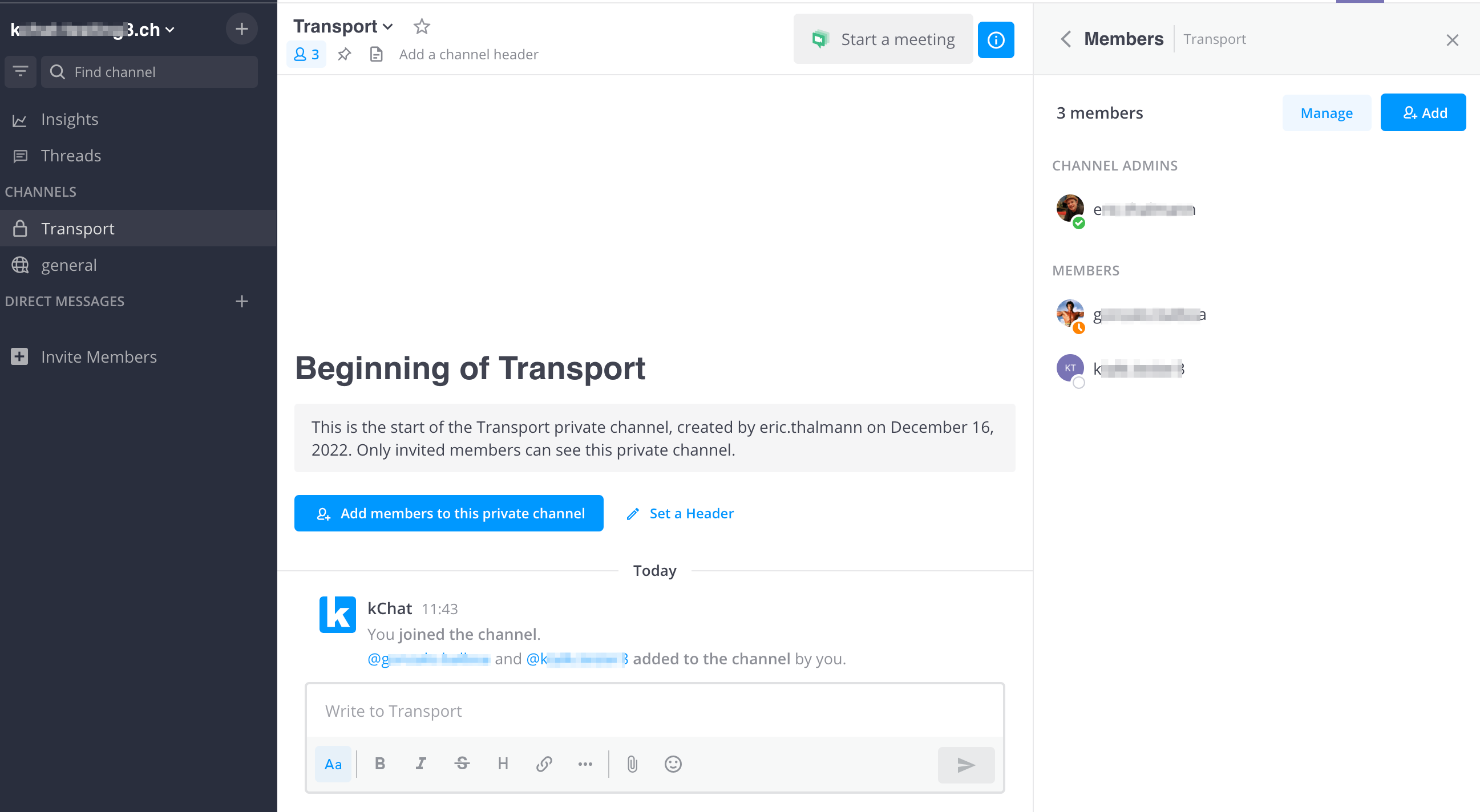 🚀 KChat - Infomaniak