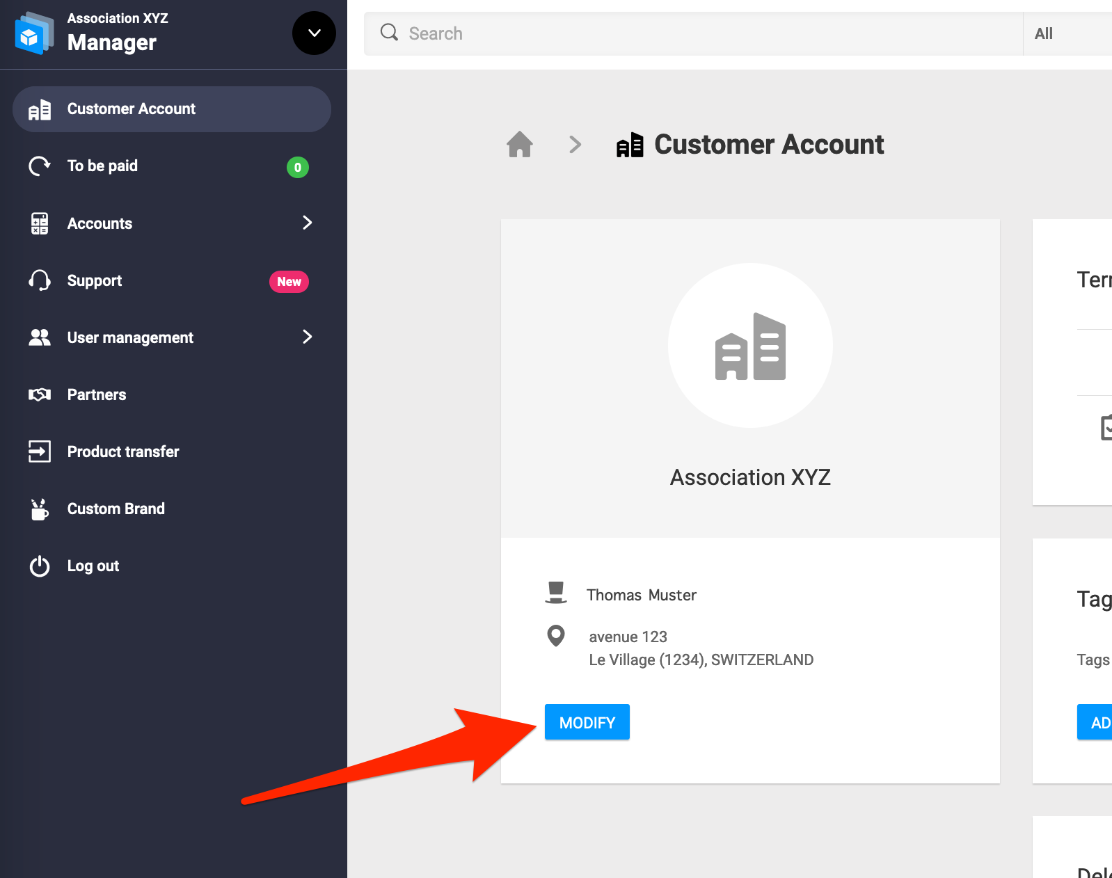 🚀 Console d'administration - Infomaniak