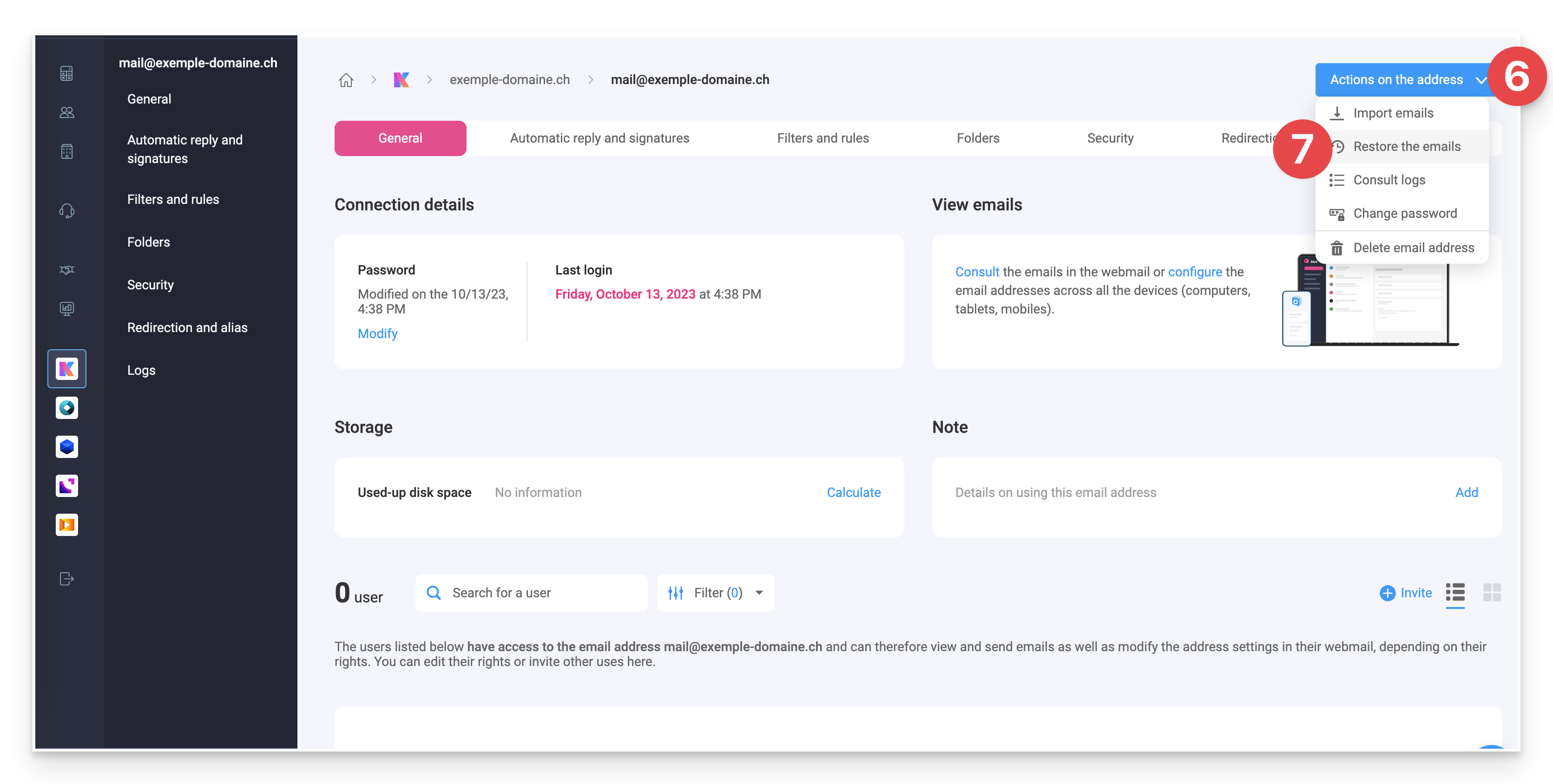 🚀 FAQ - Help center : Webmail - Infomaniak