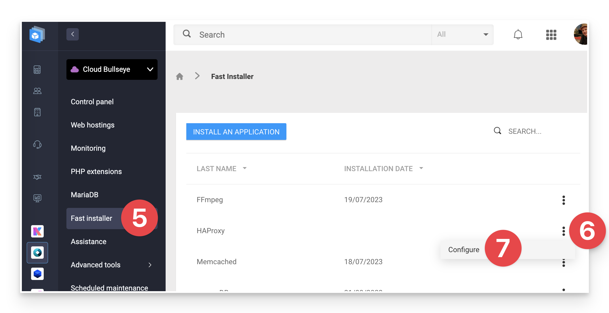 🚀 Redirect web traffic to a specific port - Infomaniak
