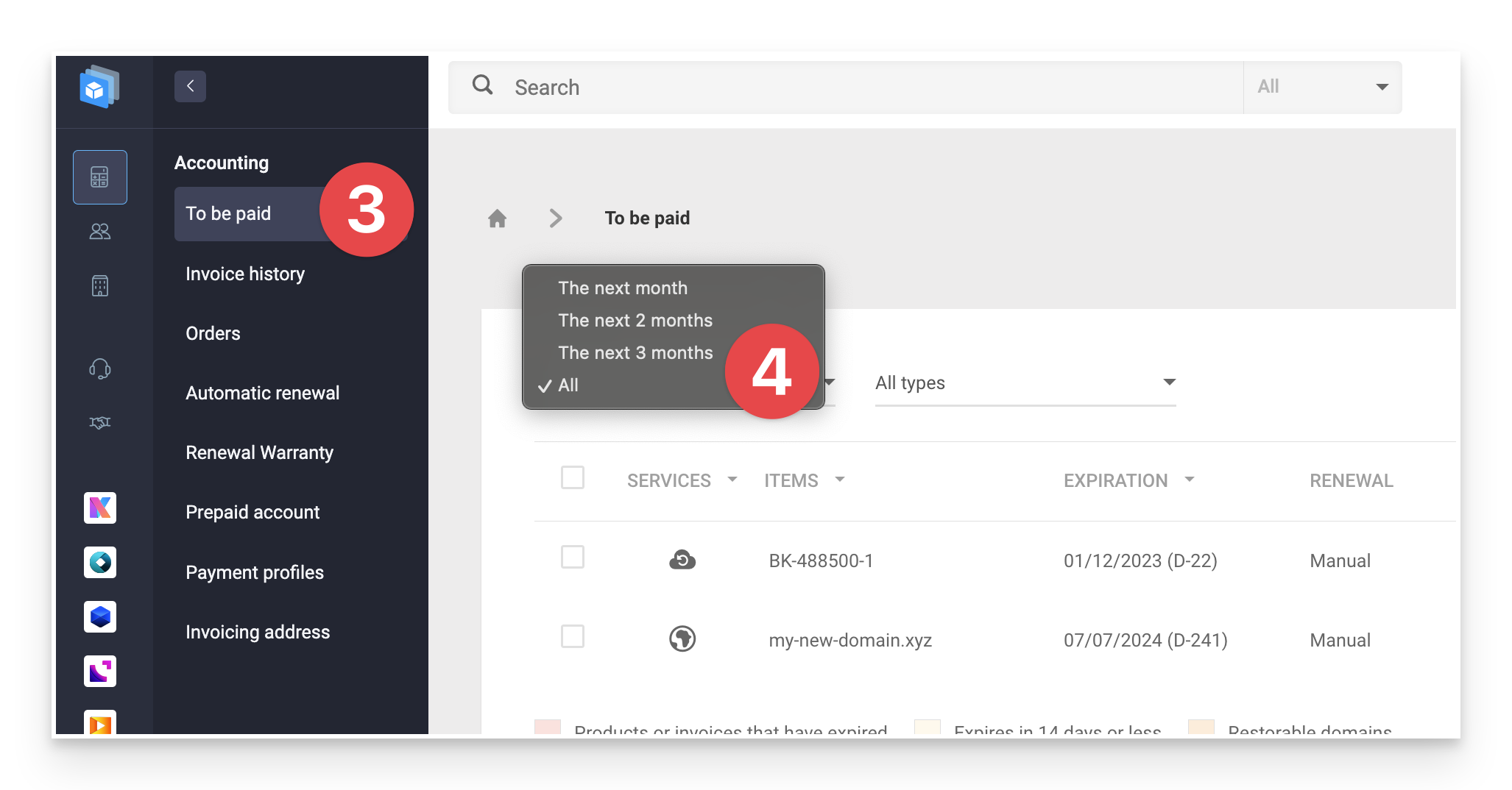 🚀 FAQ - Help center : Administration console - Infomaniak