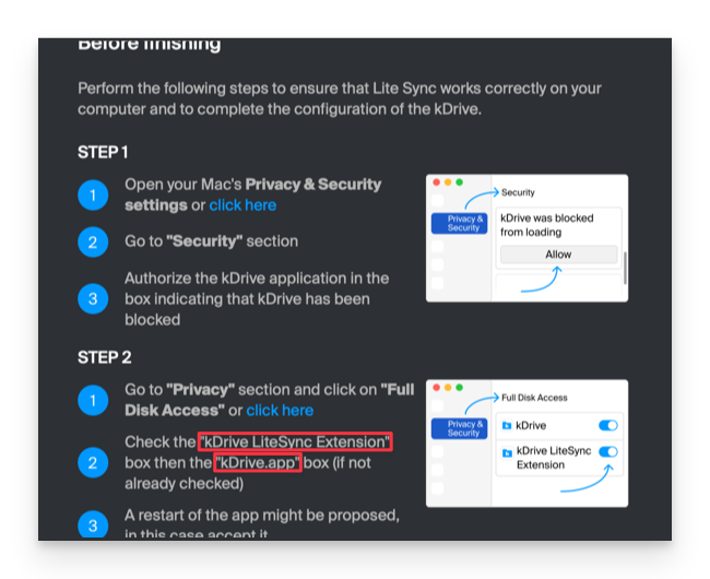 🚀 FAQ - Help center : kDrive - Infomaniak